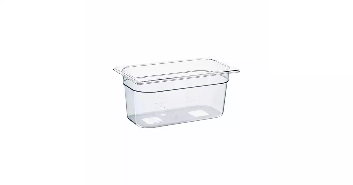 Pojemnik GN 1/3 150 mm poliwęglan Premium Stalgast 143151