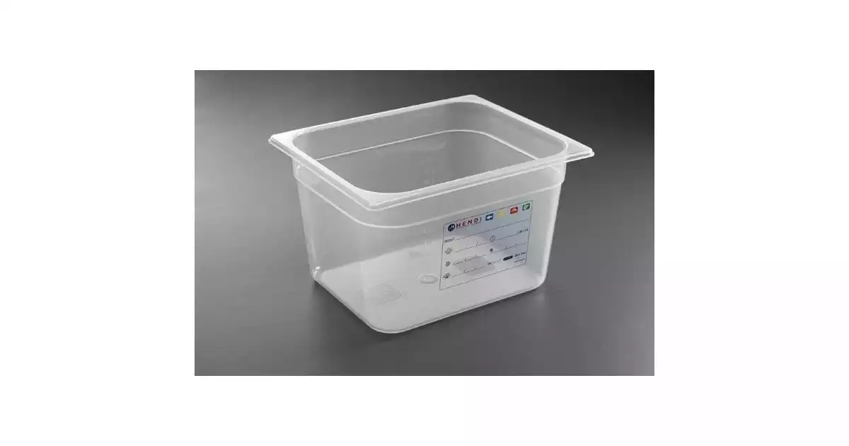 Pojemnik GN 1/2 150 mm HACCP polipropylen Hendi 880166