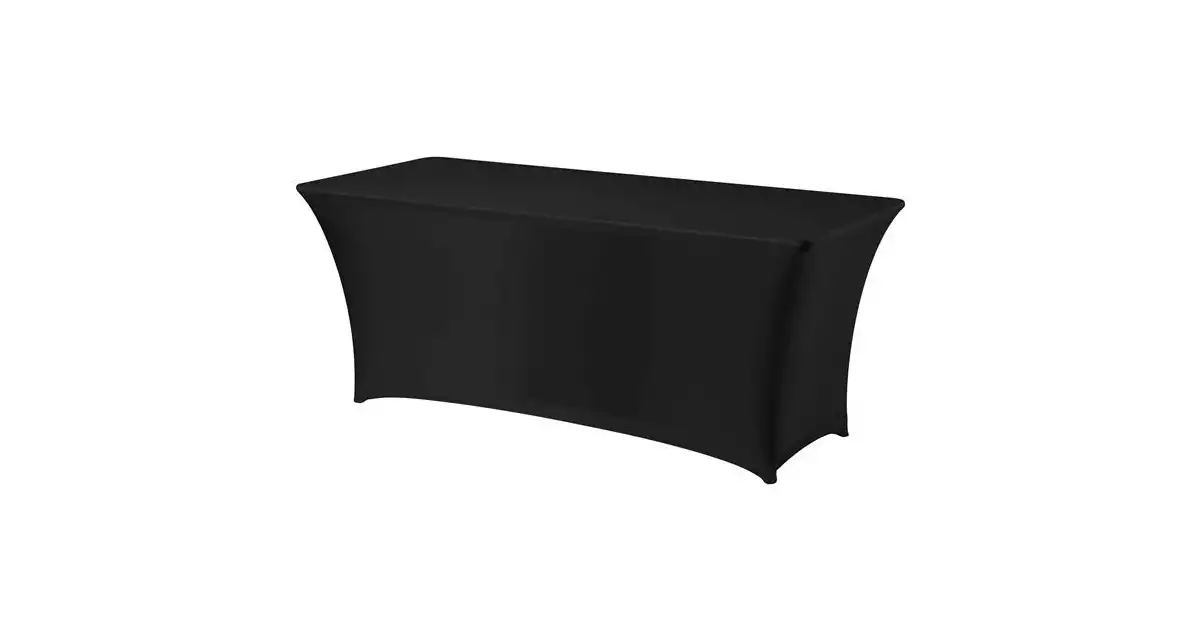 Obrus prostokątny Symposium czarny 1500mm Hendi 814406