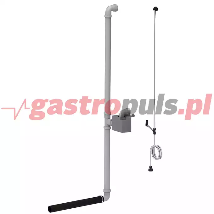 Zestaw instalacyjny hydrauliczny do pieca konwekcyjno-parowego z okapem ...