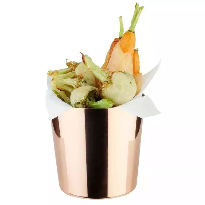 Kubełek na przekąski 350 ml miedziany Tasca Snackholder APS 40617