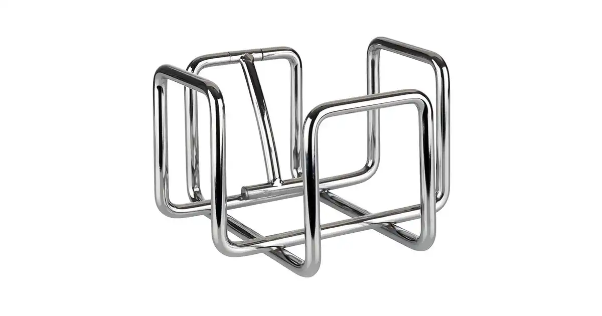 Serwetnik ze stali chromowanej Hero 145x145x(H)100 mm APS 11767