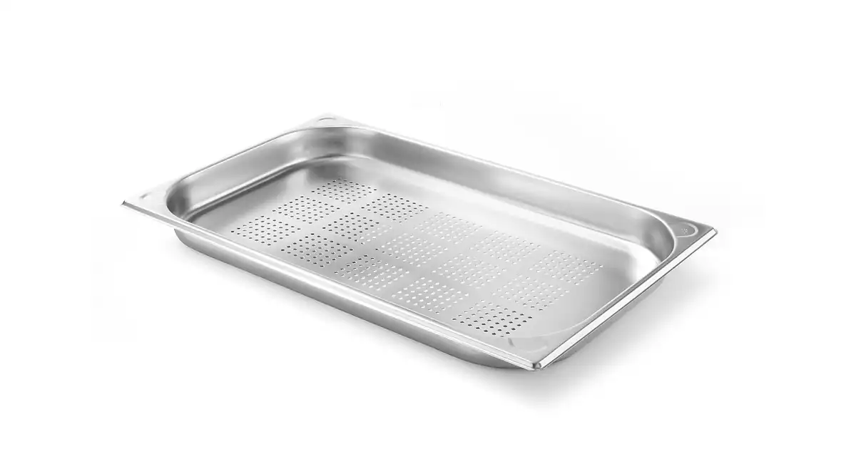 Pojemnik GN 1/1 40 mm perforowany Kitchen Line Hendi 807118